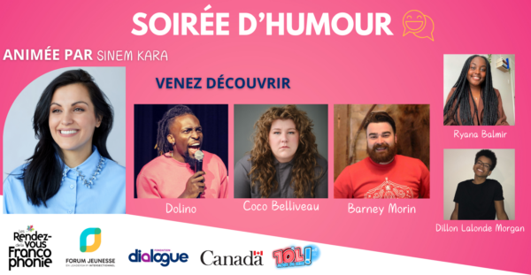 Soirée d’humour – Les Rendez-vous de la Francophonie